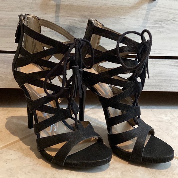 Sam & Libby | Shoes | Sam Libby Strappy Heels | Poshmark
